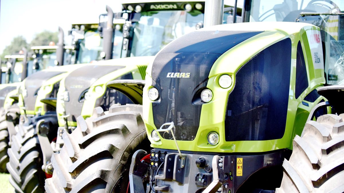 Koncernen er den største kunde hos Claas i verden