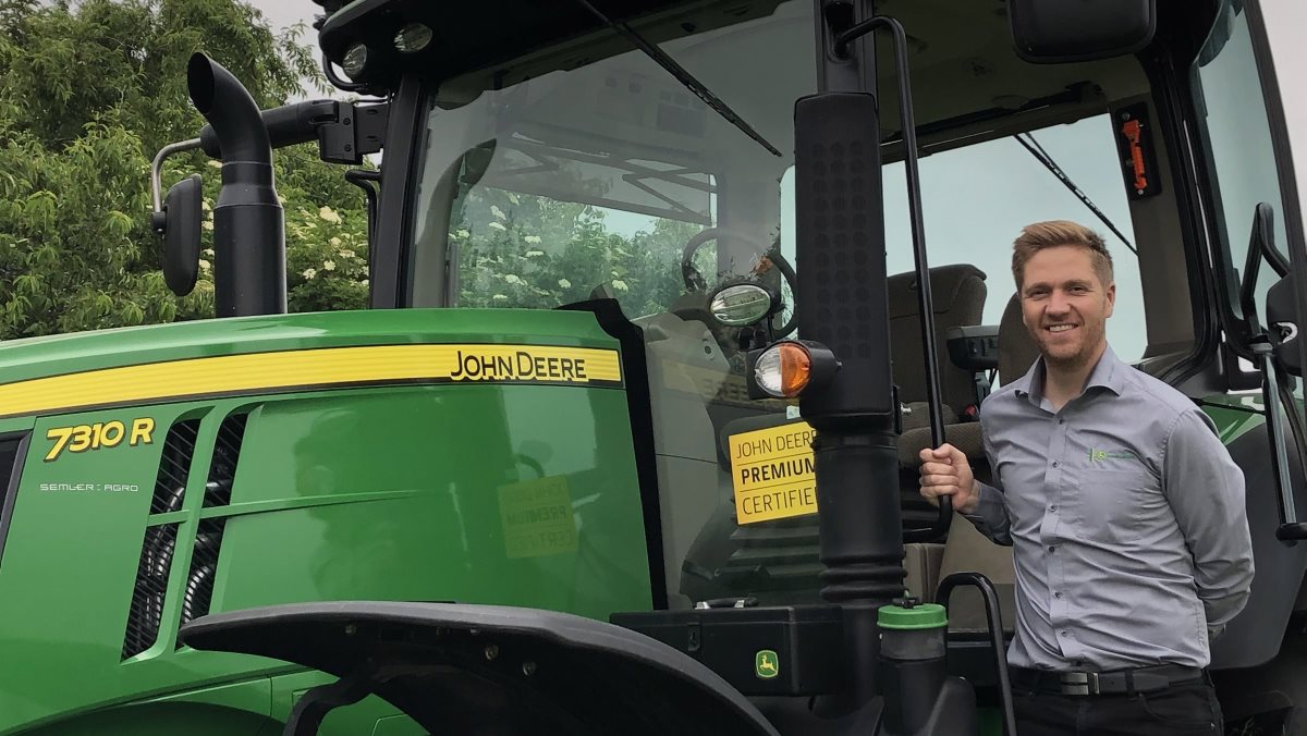 Semler Agro tilbyder langtidsleje af John Deere-traktorer