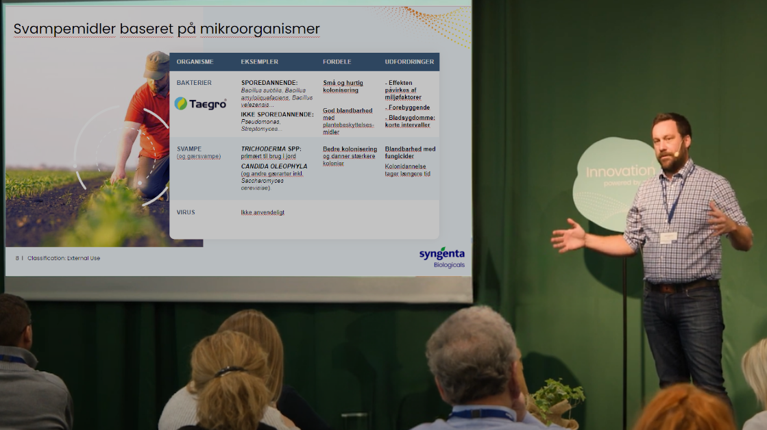 Biofungicid giver flere muligheder i specialafgrøder