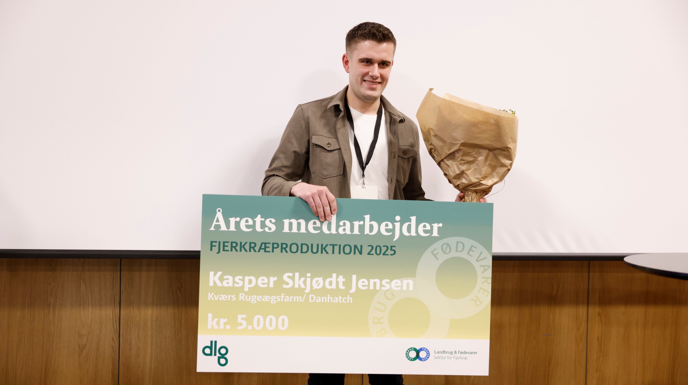 Med 5.000 kroner blev Kasper hædret som årets medarbejder i ...