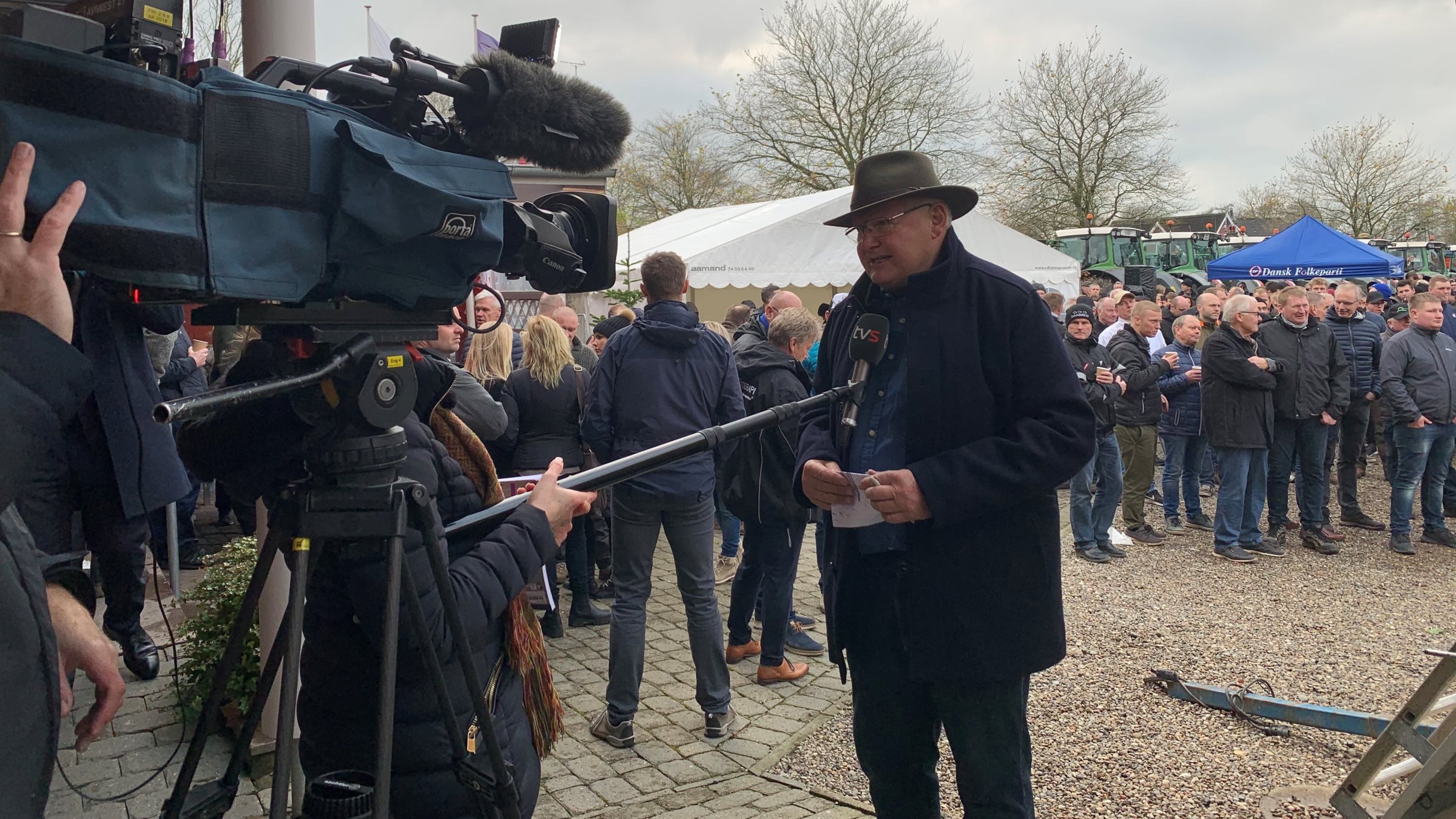 Demonstration i Agerskov: Aggesen ville have nazibillede fjernet omgående